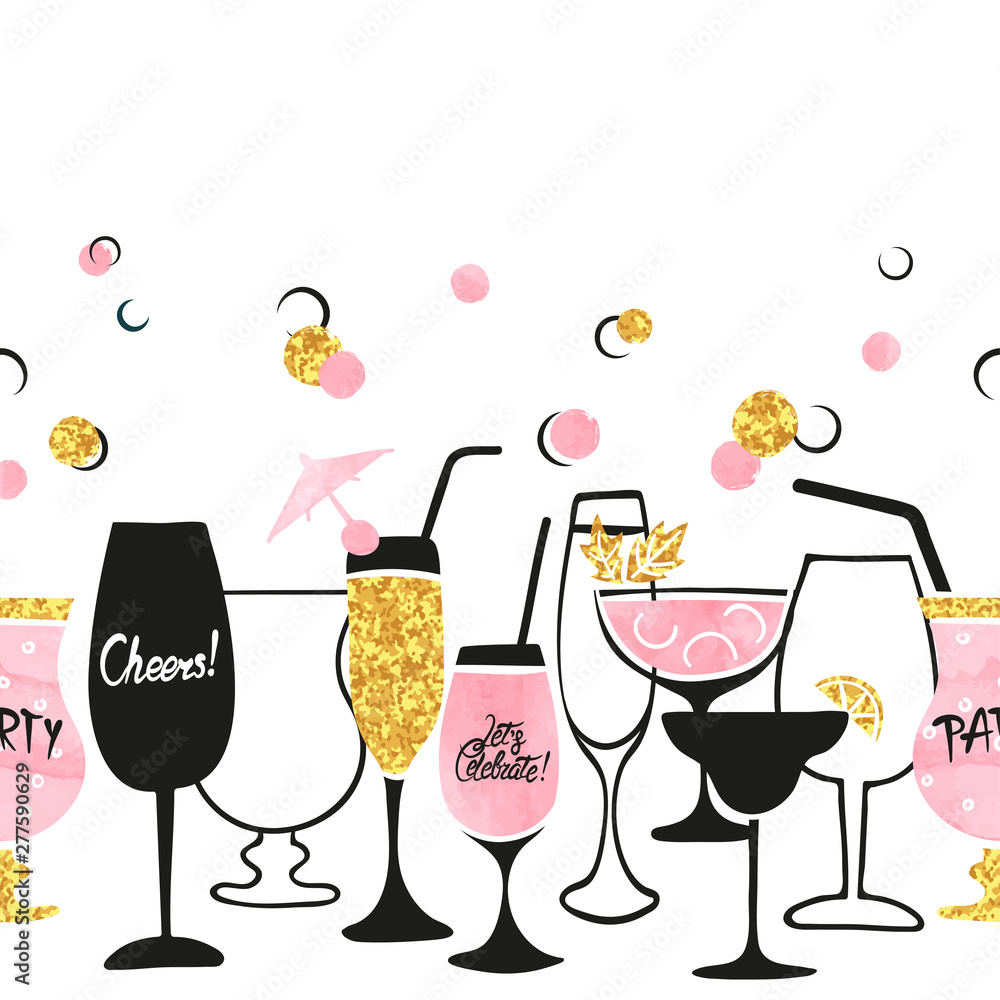 Clip Art Cocktail Party