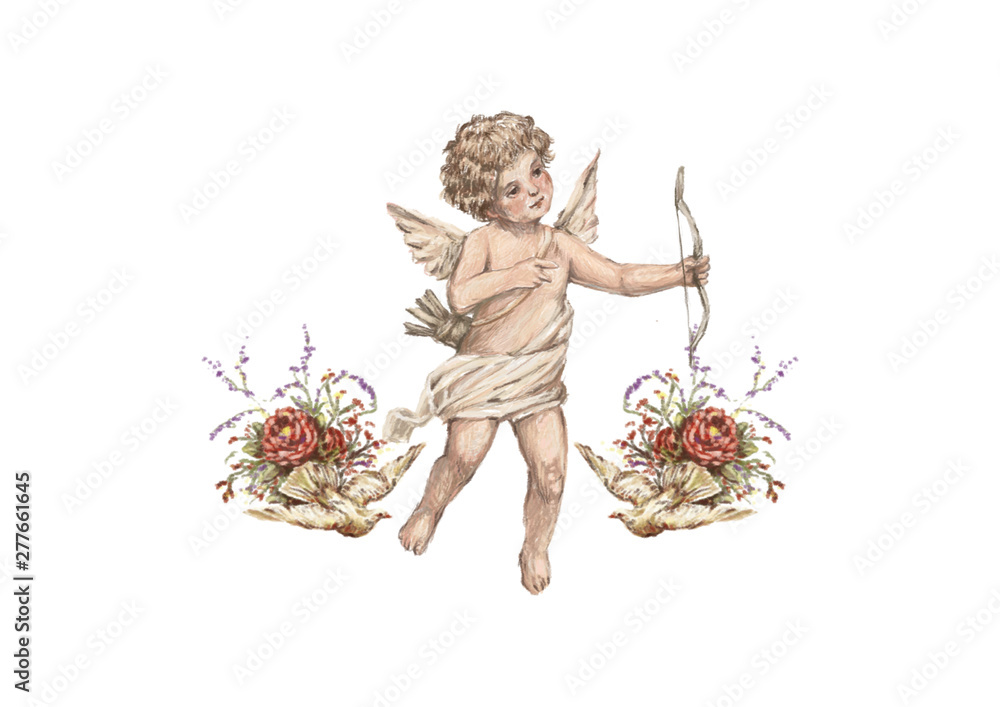 cupid Stock Illustration | Adobe Stock