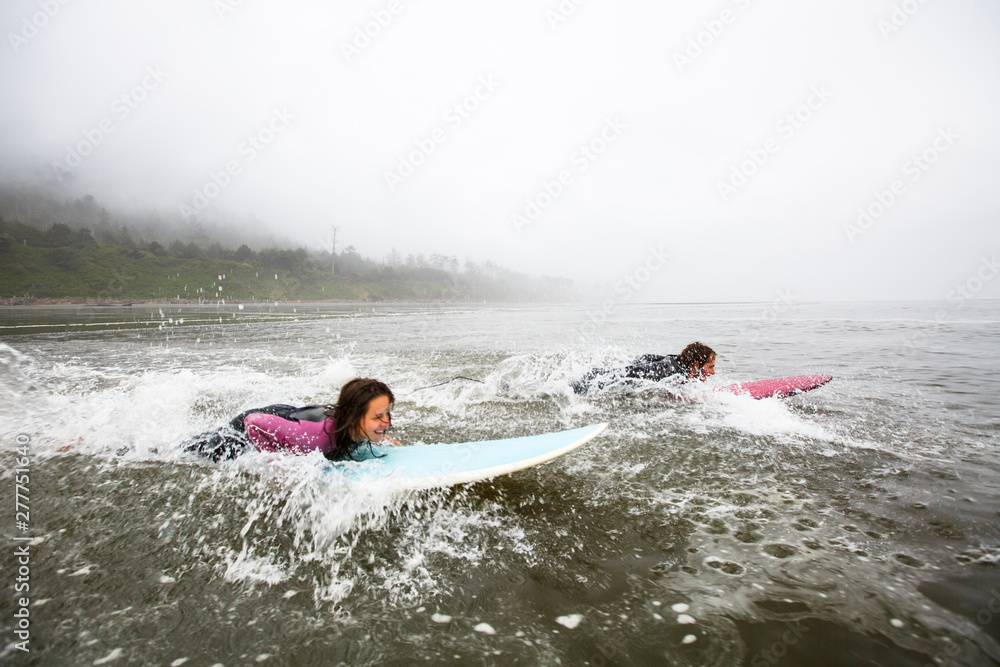 Surfing Washington Olympic National Park