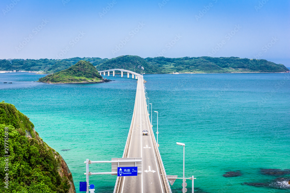 Tsunoshima Ohashi Bridge Stock Photo | Adobe Stock