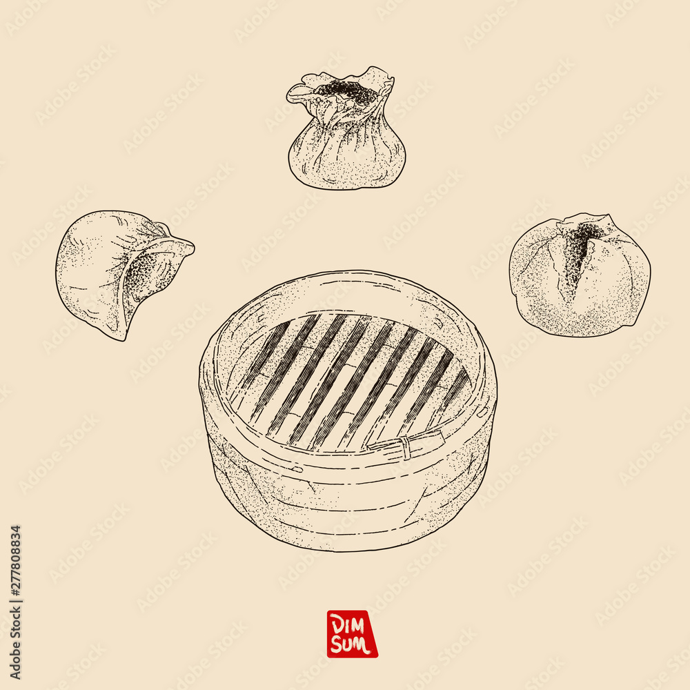 Dim Sum Drawing