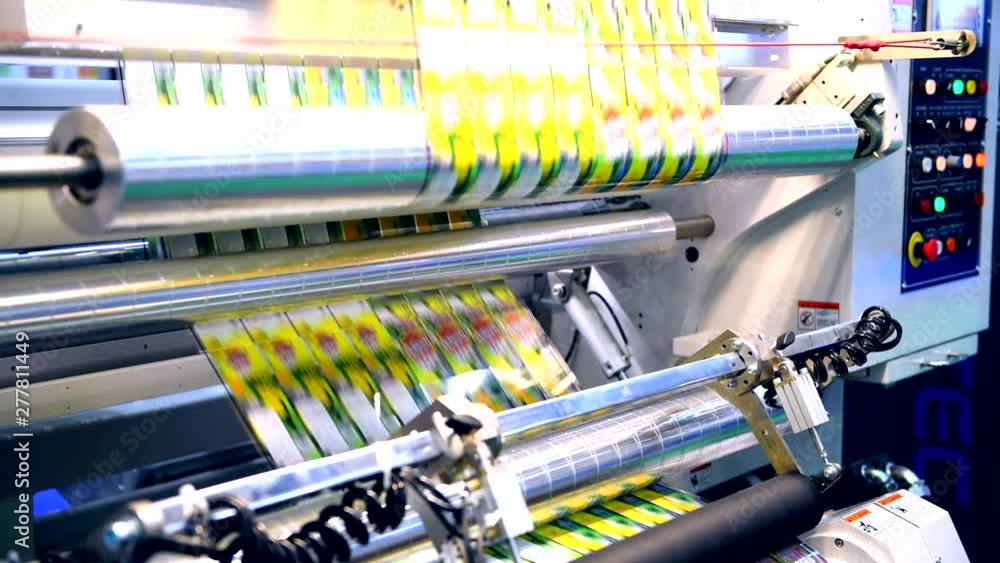 Automatic packing tape machine unit of high technology food for ...