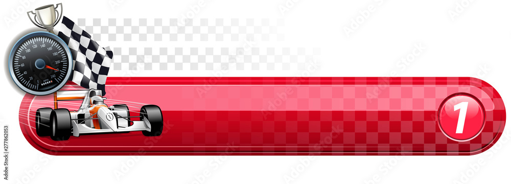 blank racing banner Stock Vector | Adobe Stock
