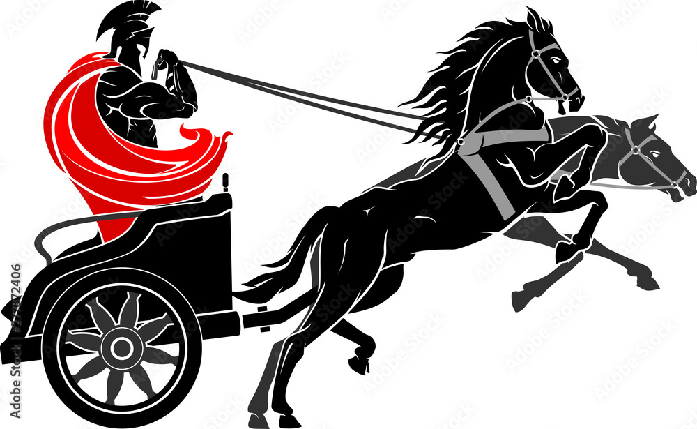 Chariot Charging Stock Vector | Adobe Stock
