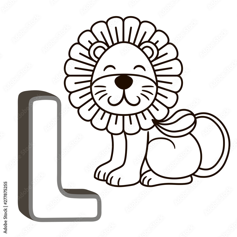Coloring Book Alphabet With Capital Letters Of The English And Cute coloring-book-alphabet-with-capital-letters-of-the-english-and-cute