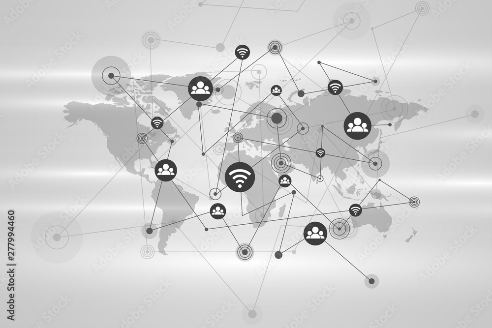 Internet Connection Vector