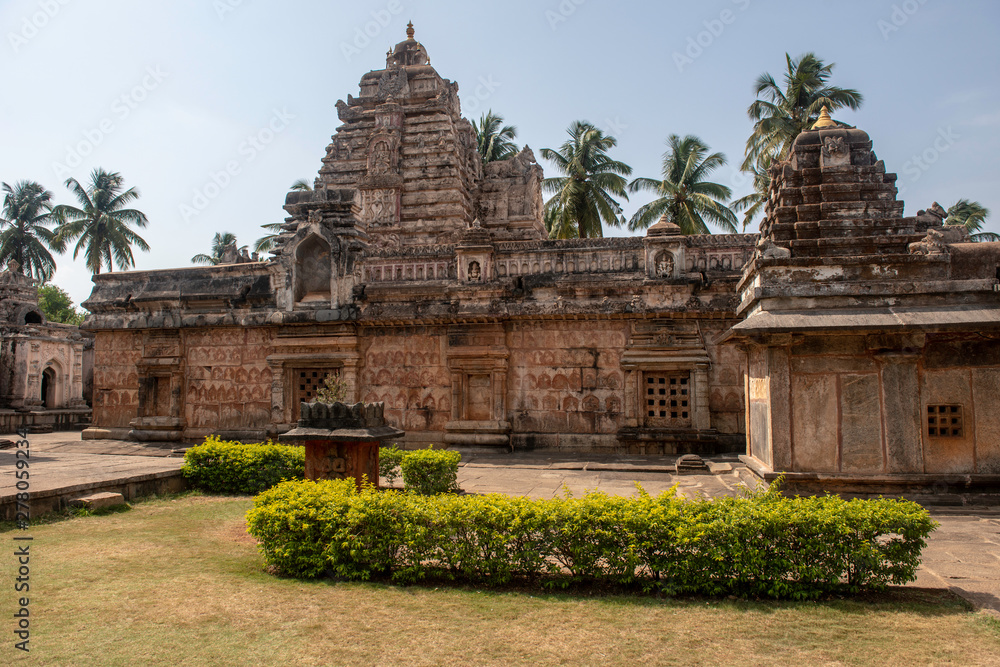 Hindu Temple complex showing the architecture Stock Photo | Adobe Stock