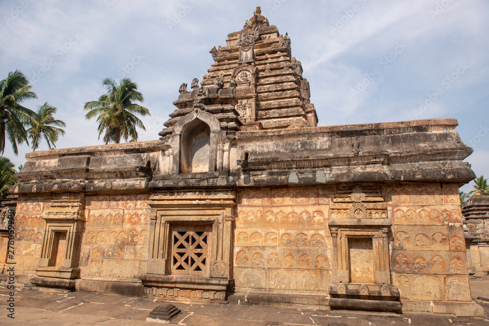 Hindu Temple complex showing the architecture Stock Photo | Adobe Stock
