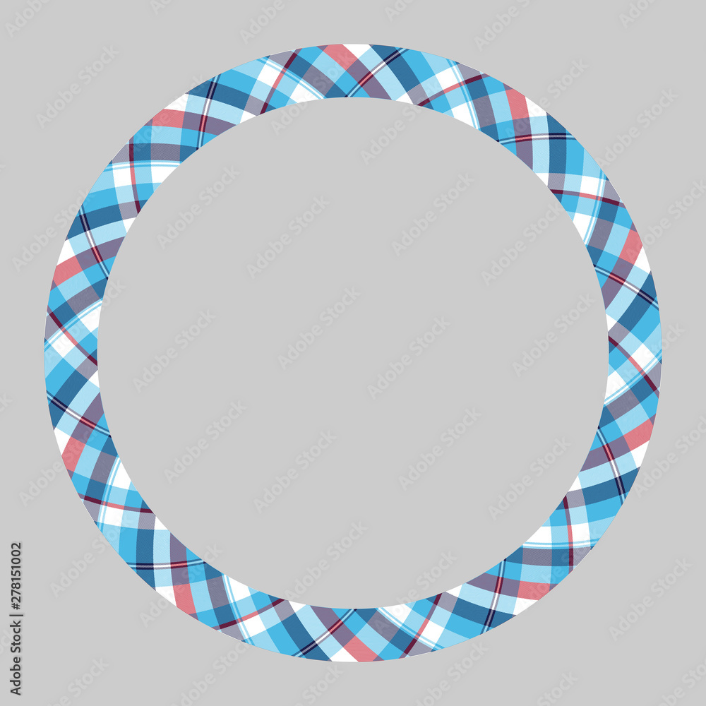 Circle borders and frames vector. Round border pattern geometric ...