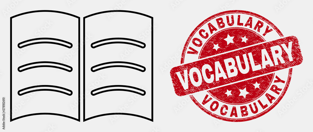 Vocabulary Clip Art Black And White