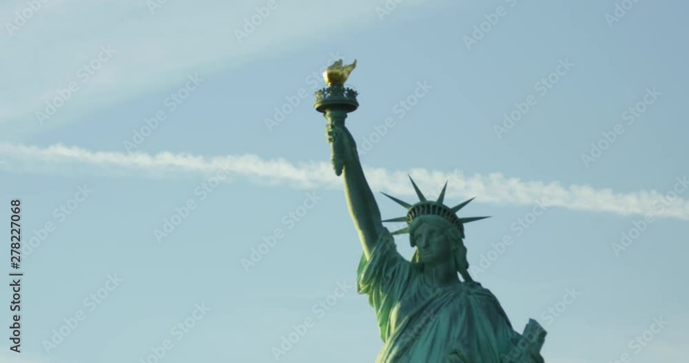 The Impressive Statue Of Liberty In Beautiful New York City In Iconic ...