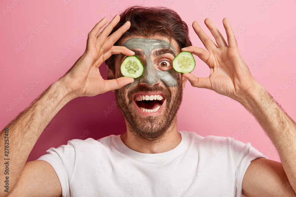 Cucumber Face Mask Men