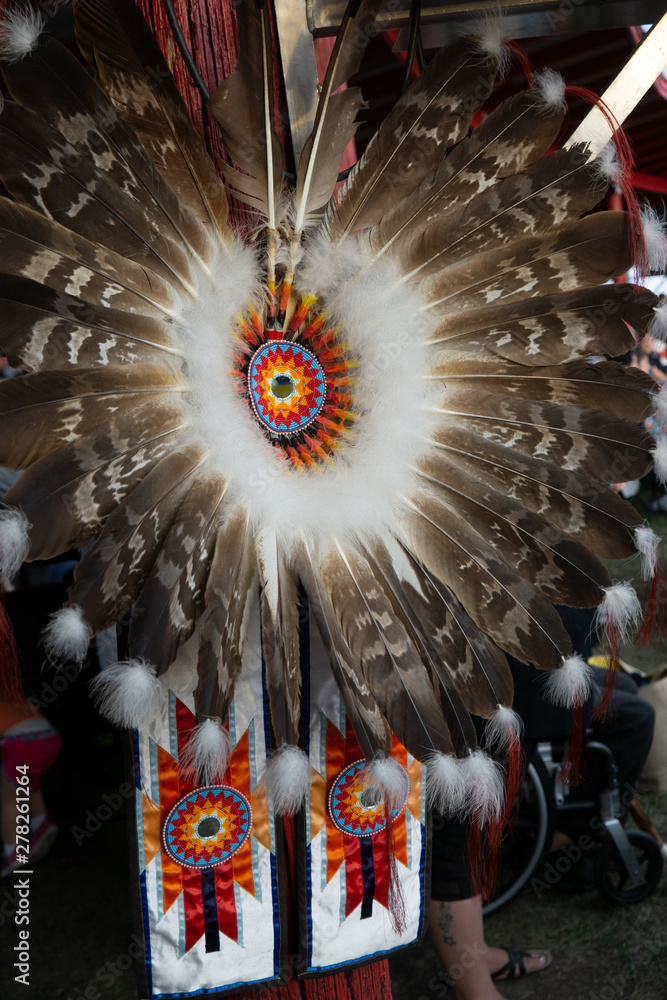 Poster Native American Regalia tail plume Eagle feathers – Wall Art ...