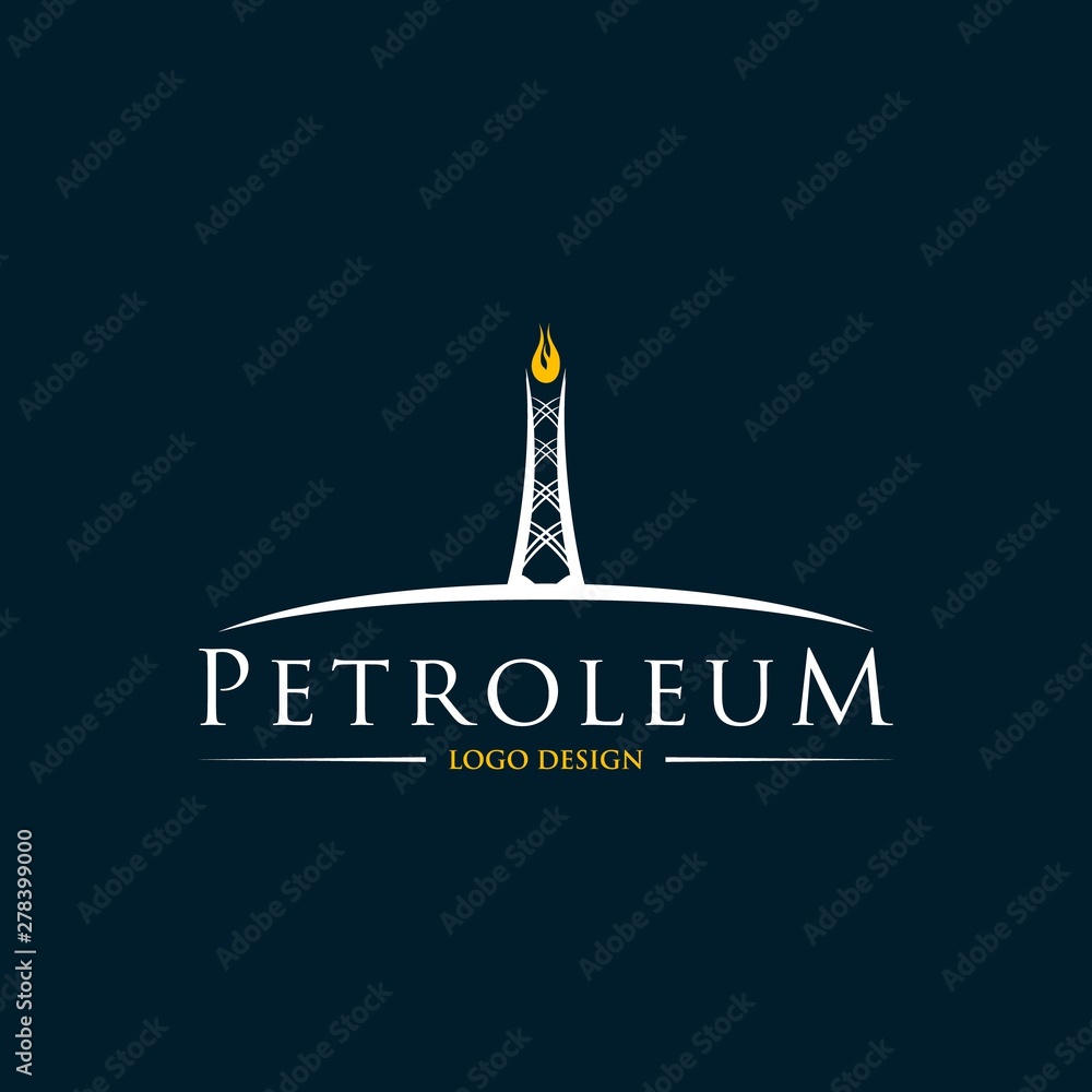petroleum logo design inspiration . petroleum logo template . petrol ...