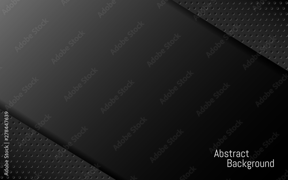 Dark background. Abstract geometric backdrop for flyer, banner, poster ...