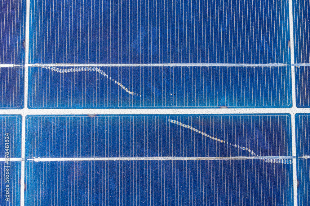 Solar energy inspection of defects at Solar Energy solar cell ...