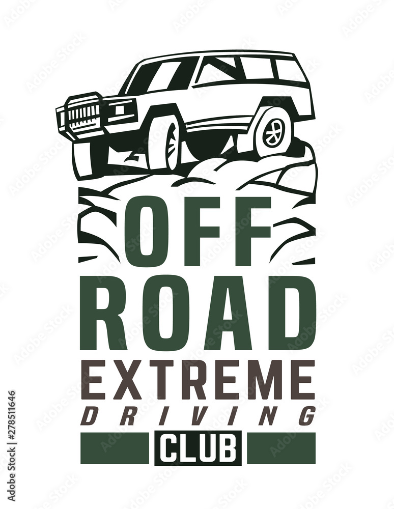 Off-road logo Image Stock Vector | Adobe Stock