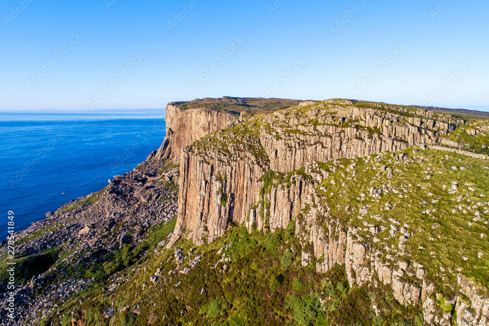 Fair Head big cliff and headland at the north-eastern corner of County ...