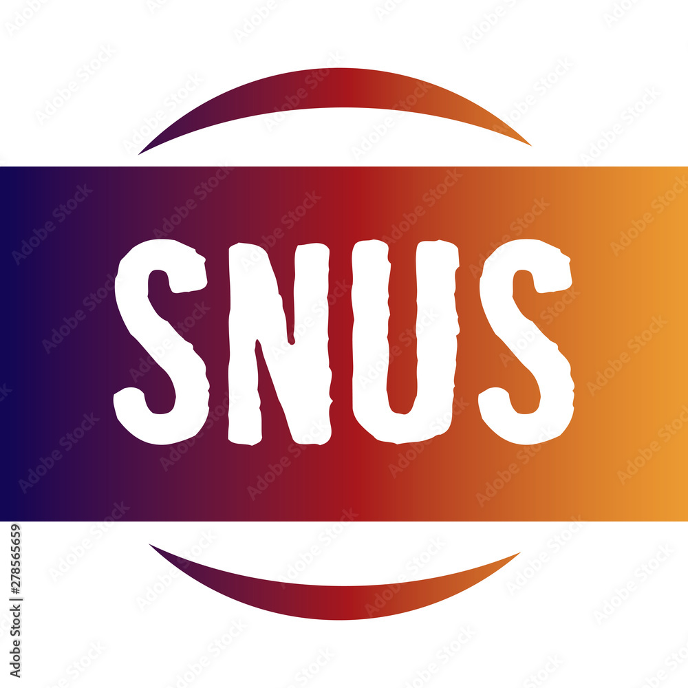 Vector logo of snuff and chewing tobacco Stock Vector | Adobe Stock