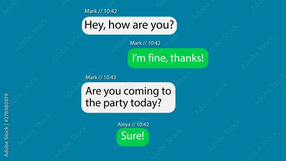 Text Bubbles Overlay Stock Template | Adobe Stock