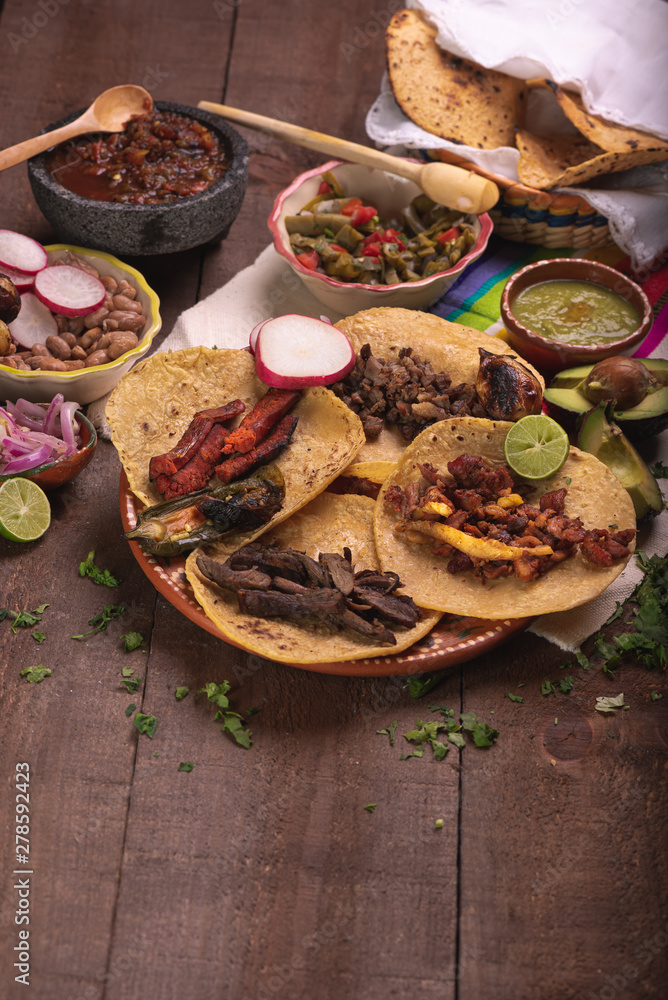 Tacos de Mexico, tacos carne asada, tacos de arrachera, tacos de al ...