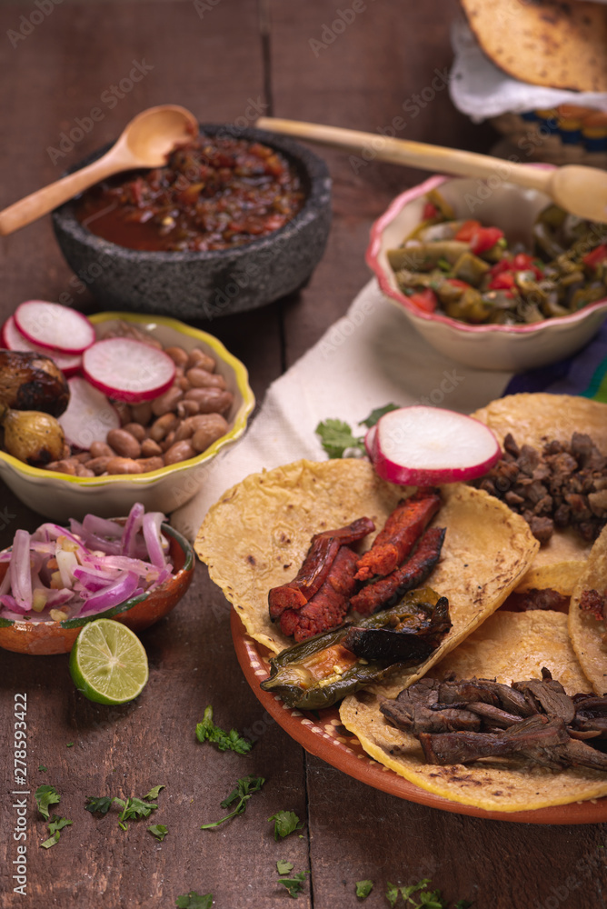 Tacos de Mexico, tacos carne asada, tacos de arrachera, tacos de al ...