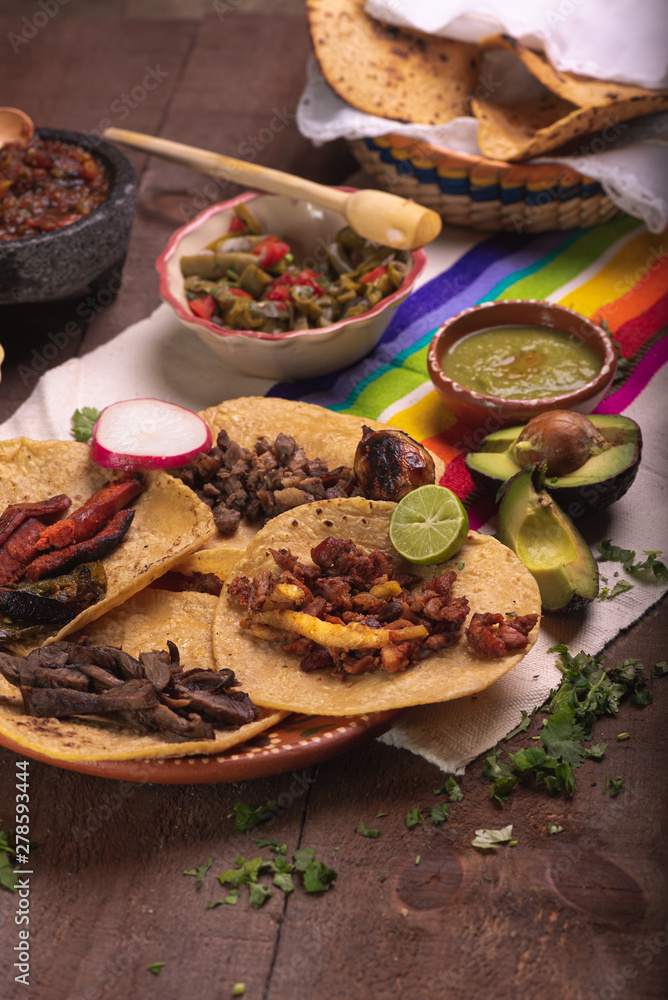 Tacos de Mexico, tacos carne asada, tacos de arrachera, tacos de al ...