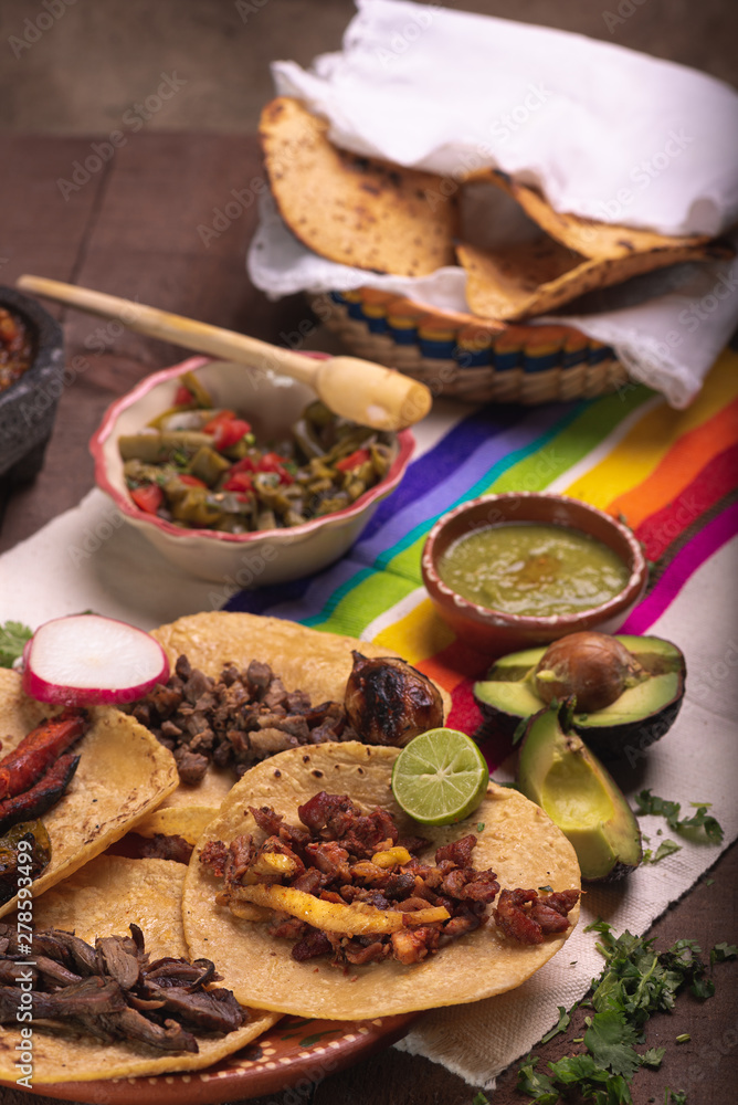 Tacos de Mexico, tacos carne asada, tacos de arrachera, tacos de al ...