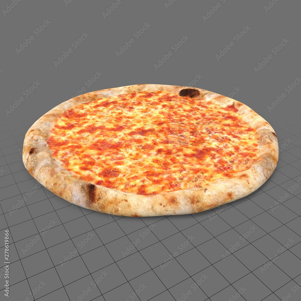 Pizza Stock 3D asset | Adobe Stock