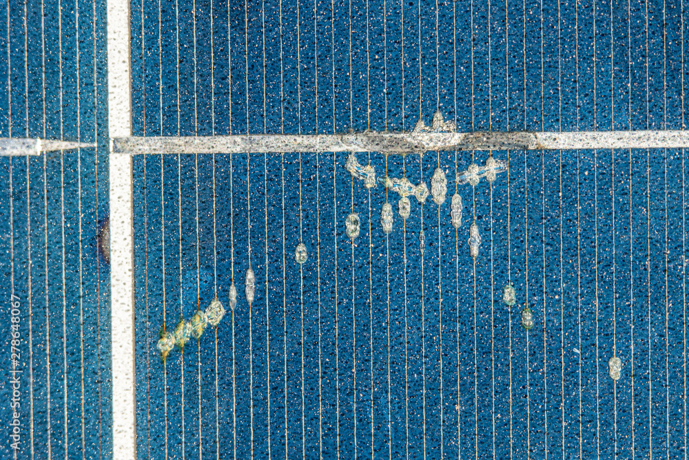 Solar energy inspection of defects at Solar Energy solar cell ...