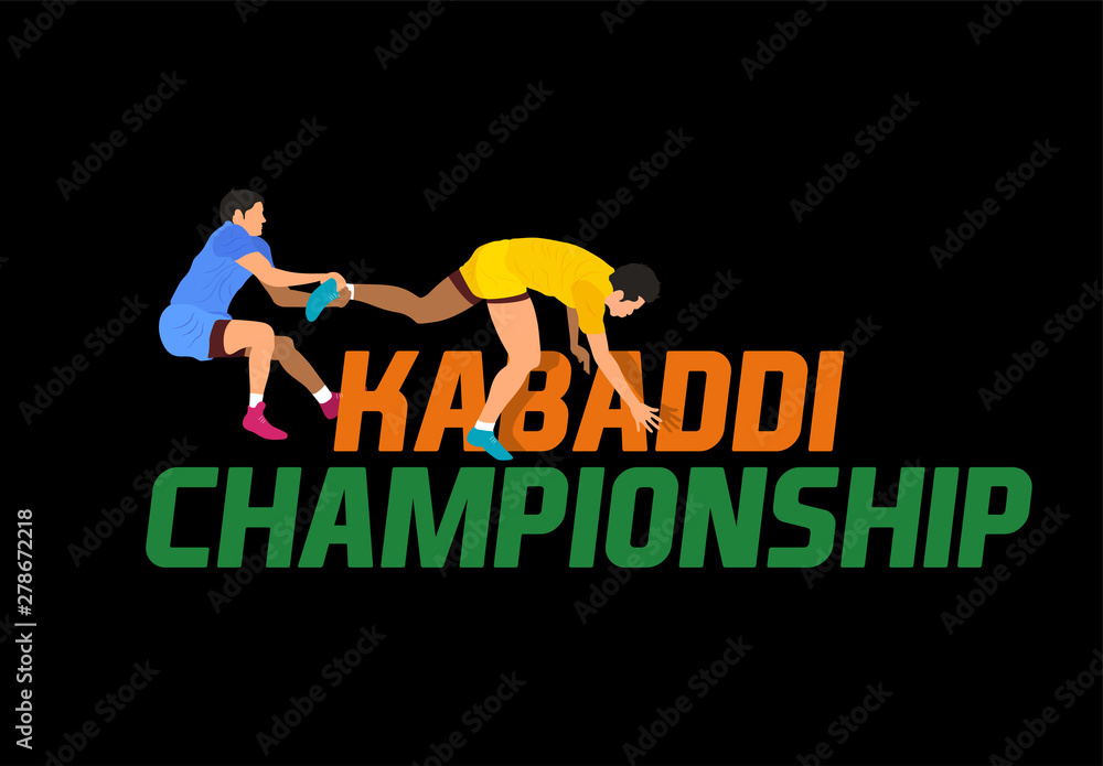 Kabaddi Championship Logo Design, Banner, Poster, Concept, Template ...