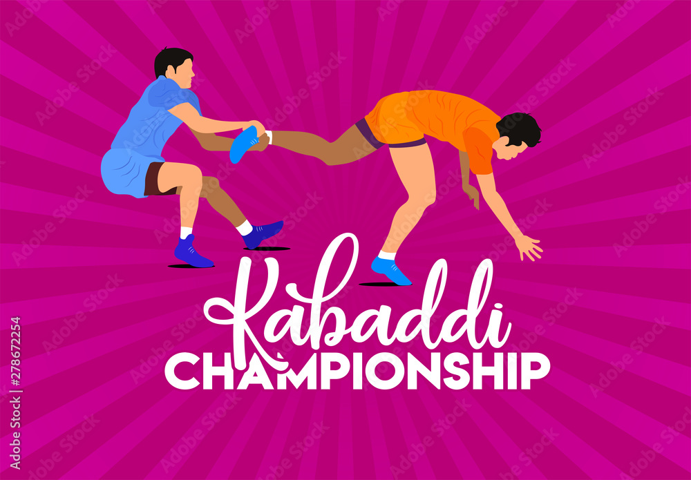 Kabaddi Championship Logo Design, Banner, Poster, Concept, Template ...