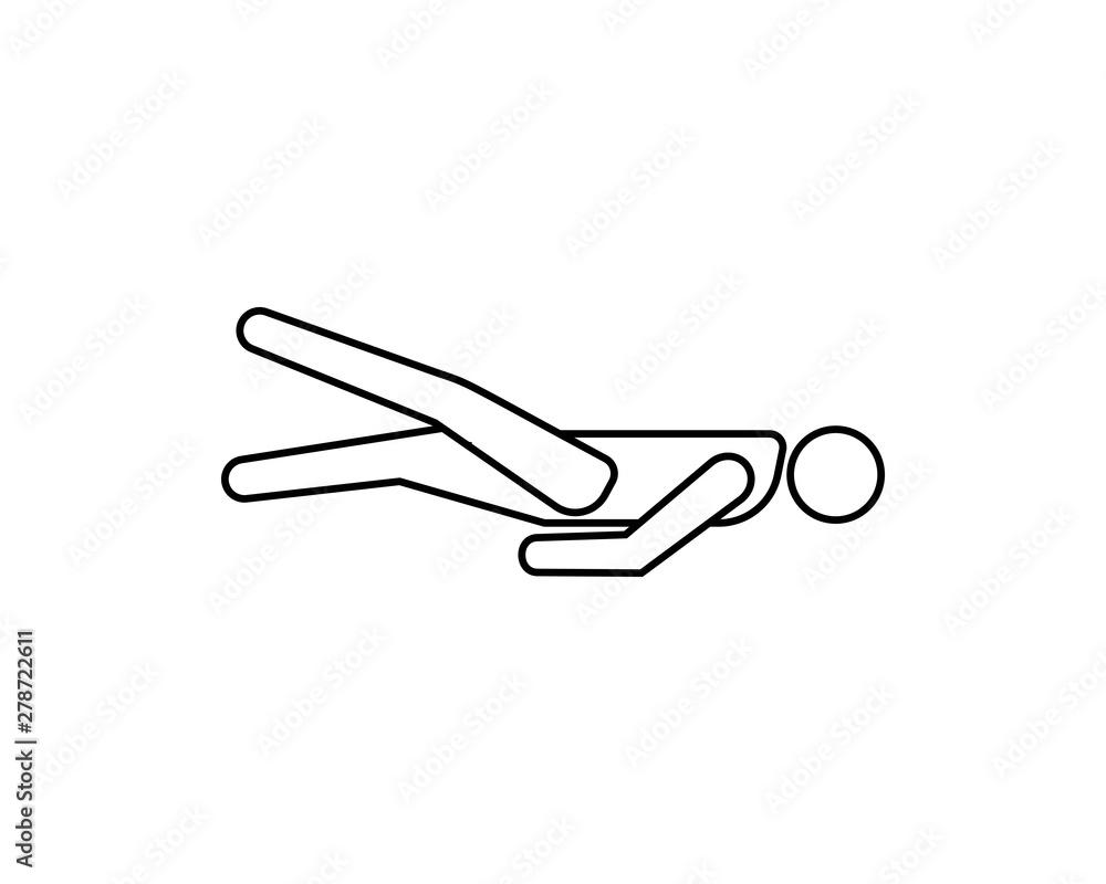 WebSimple leg raises icon. exercise in the fitness center or gym to ...