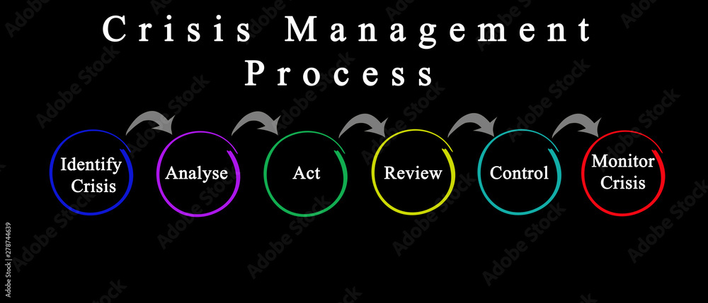 Components of Crisis Management Process Stock Illustration | Adobe Stock
