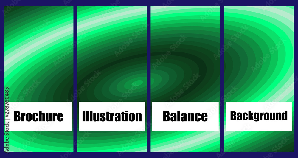 Set of square brochure design . Rectangle template brochure, report ...