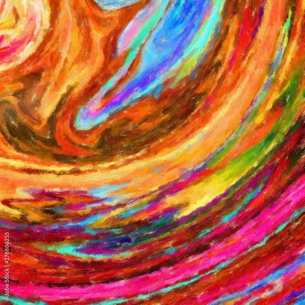 Abstract design pattern for decor textile and fabric, contemporary art ...