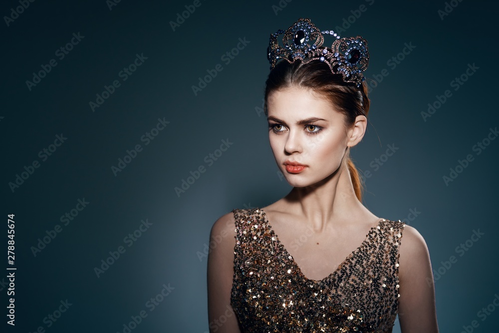 beautiful woman elegant style luxury model Stock Photo | Adobe Stock
