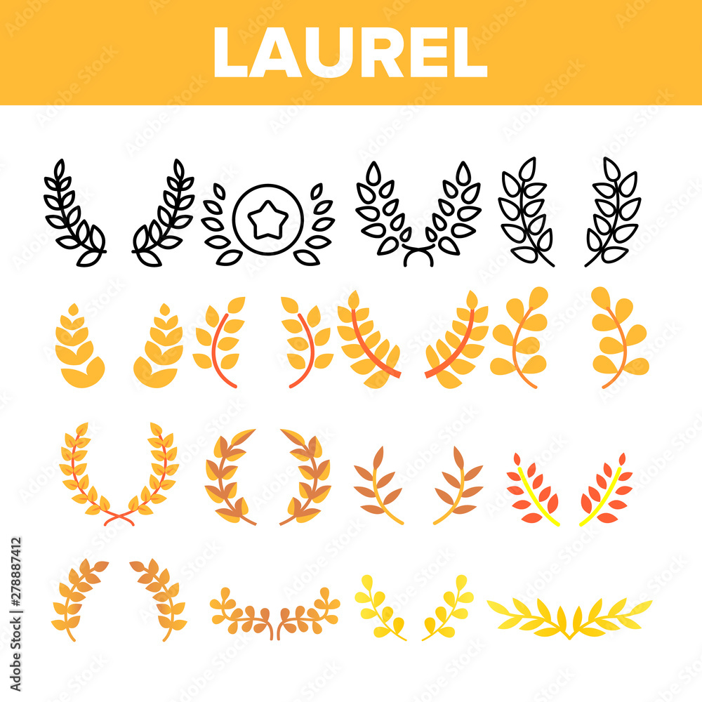 Roman Leaf Crown Vector
