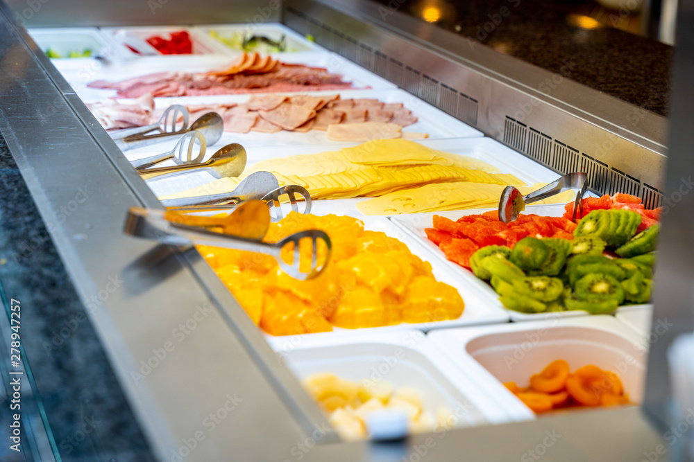 Breakfast Buffet Concept, Breakfast Time in Luxury Hotel, Brunch with ...