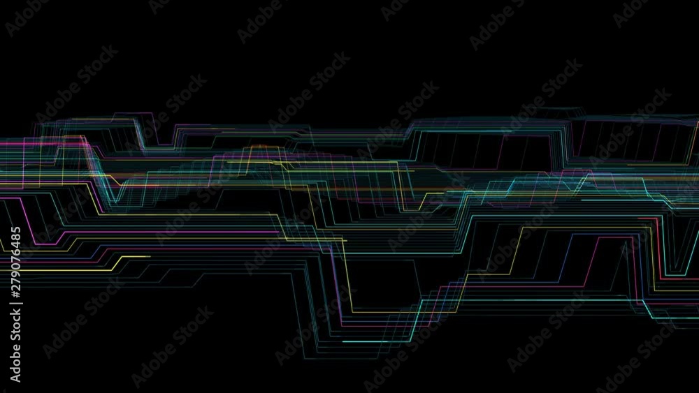 HUD technological intro.Futuristic technological Sci Fi user interface ...