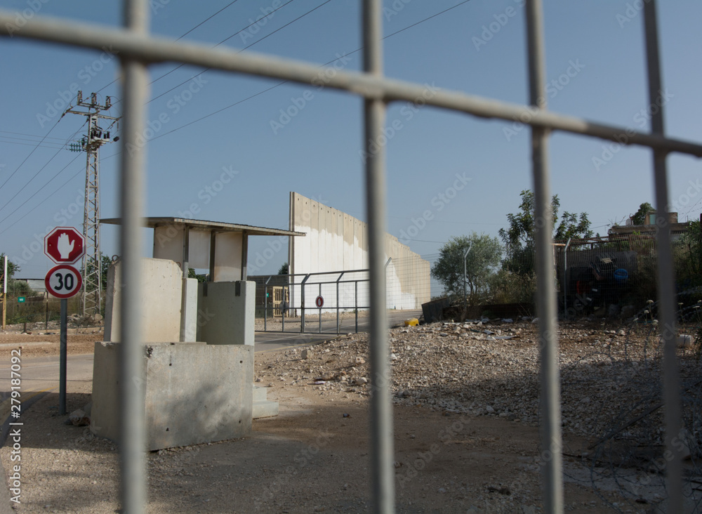 Israel Separation wall Palestine, West Bank Stock Photo | Adobe Stock