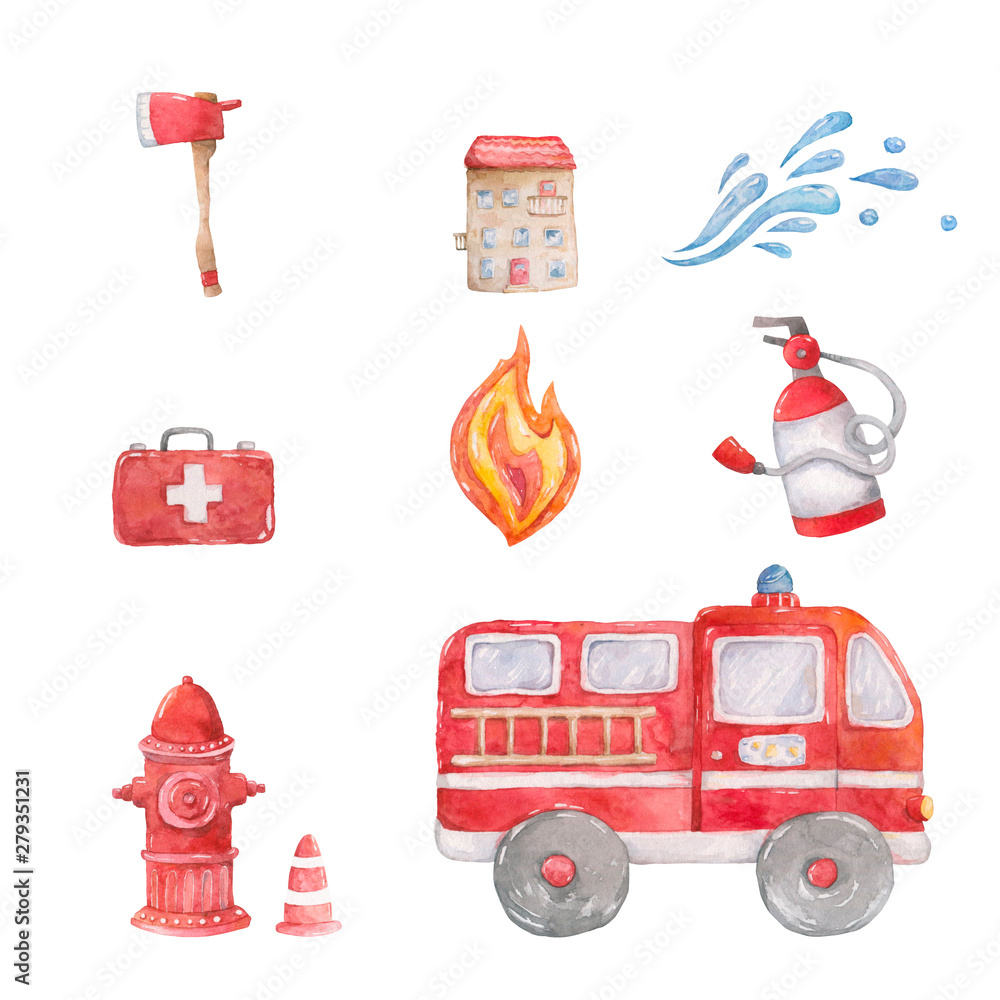 Home Fire Safety Clip Art