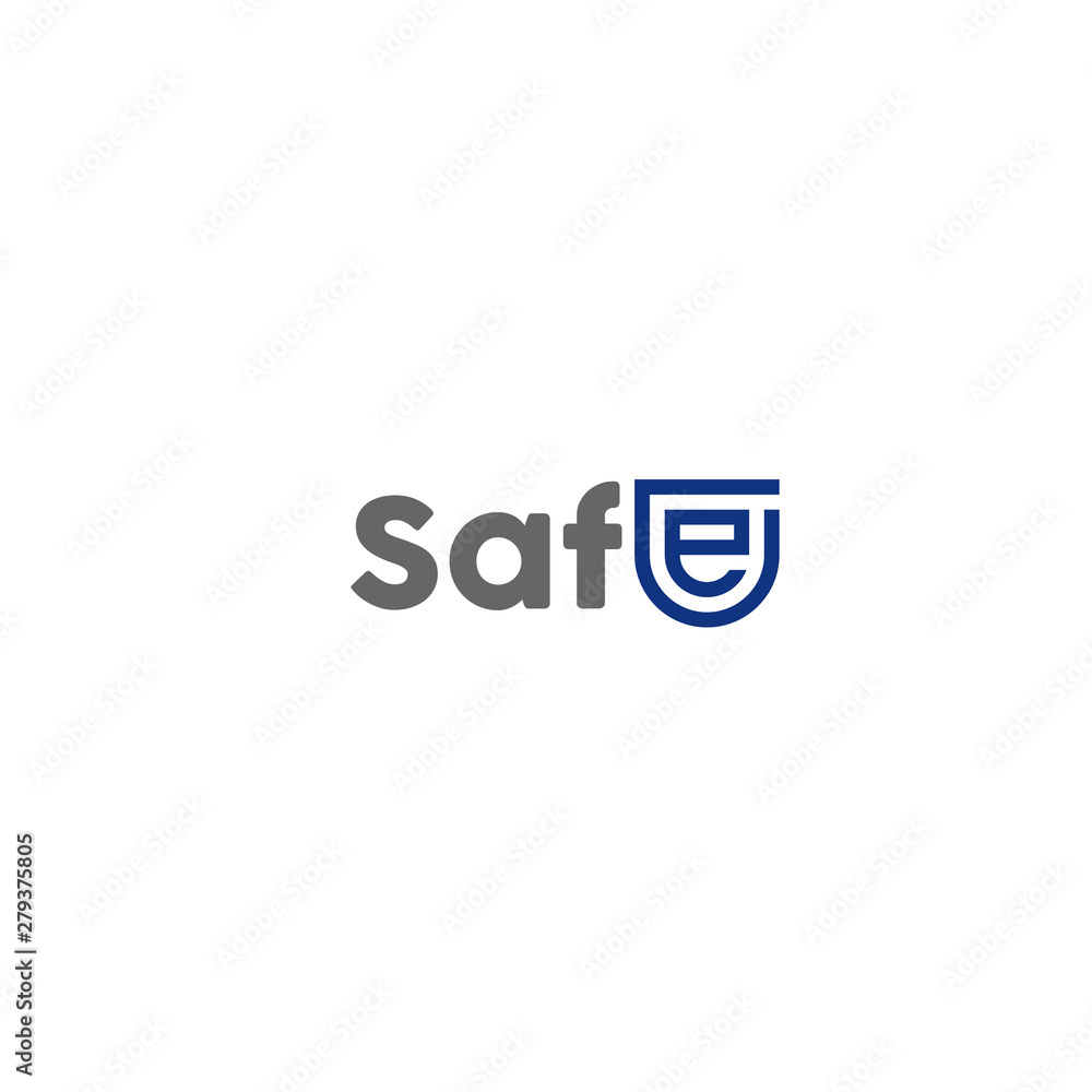 Modern Digital Security Logo Design Inspiration With Shield Vector ...