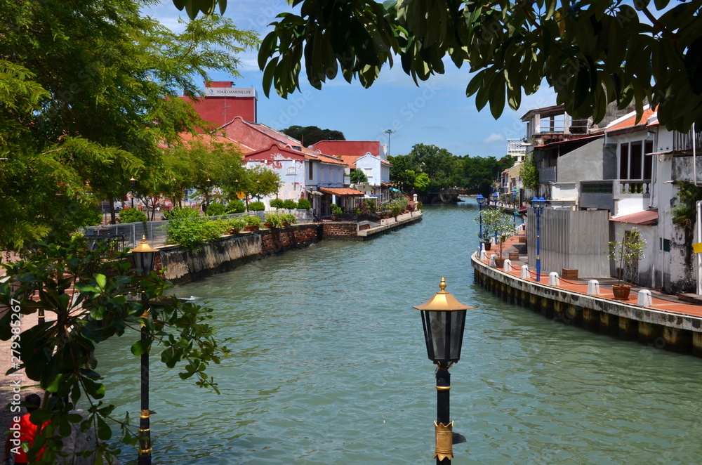Poster Malacca River was a vital trade route during the heyday of ...