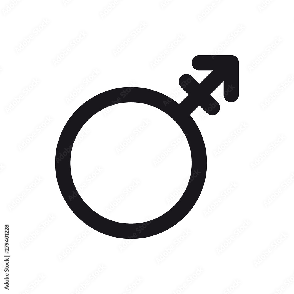 Androgyne symbol. Gender and sexual orientation icon or sign concept ...