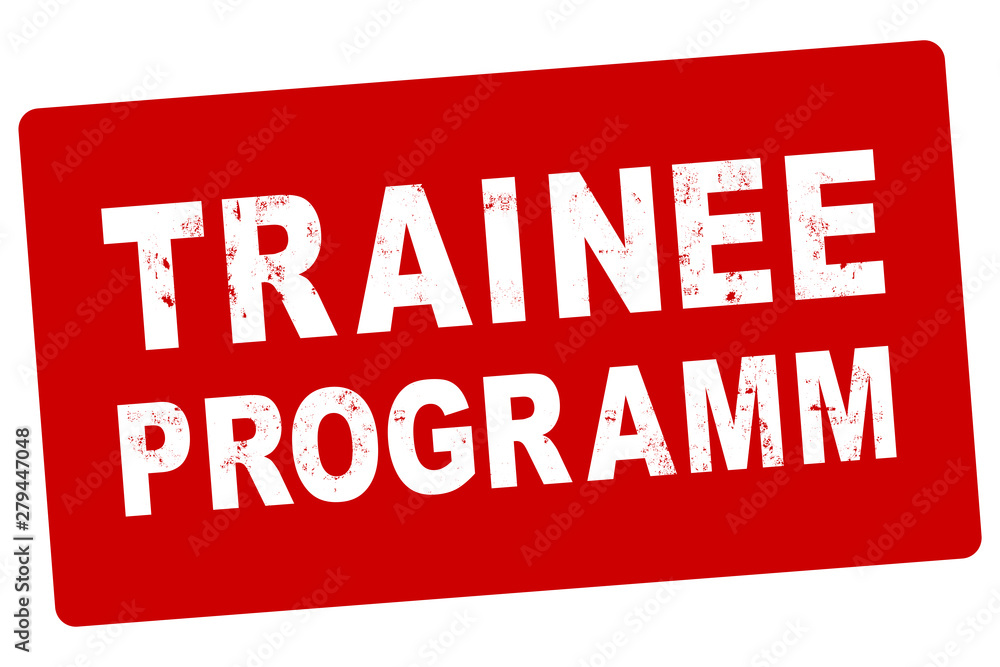 nlsb799 NewLongStampBanner nlsb - german text - Trainee Programm ...