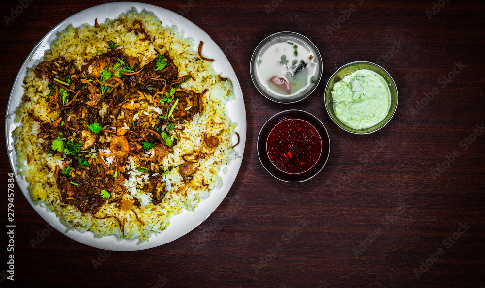 malabar beef biriyani kerala style Stock Photo | Adobe Stock