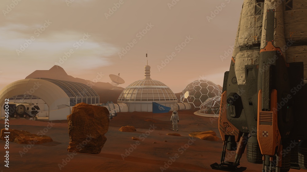 Space Colonization On Mars
