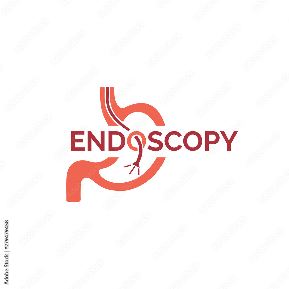ENDOSCOPY LOGO DESIGN FOR USE MEDICAL/HEALTH Stock Vector | Adobe Stock