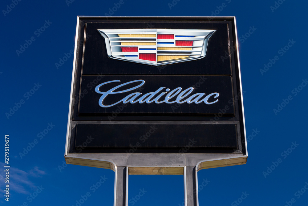 Cadillac Sign and Logo Stock Photo | Adobe Stock